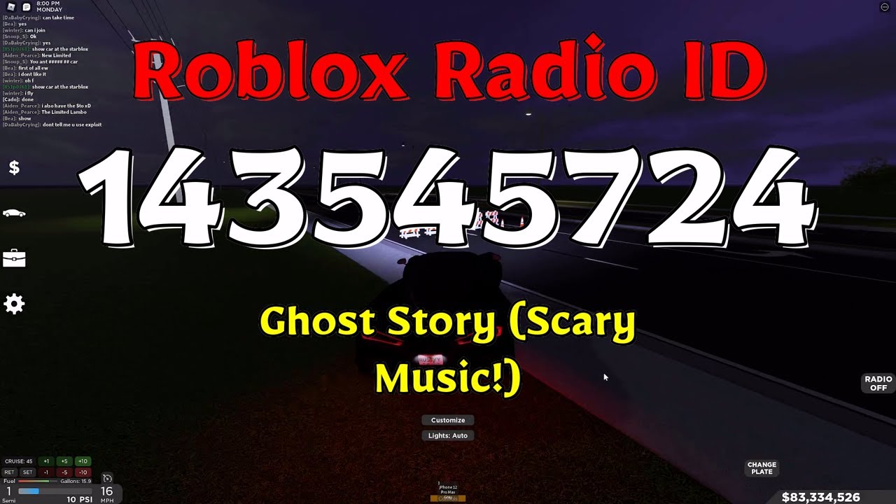 Ghost Story (Scary Music!) Roblox Code - YouTube