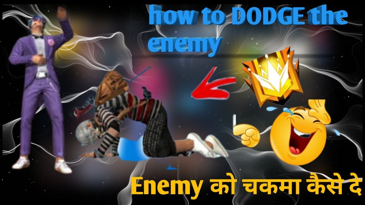 How to dodge the enemy// enemy को चकमा कैसे दे// 🤓 TIPS AND TRICK ...
