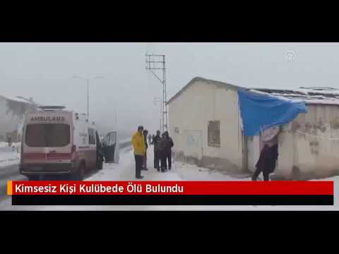 Kimsesiz Kişi Kulübede Ölü Bulundu