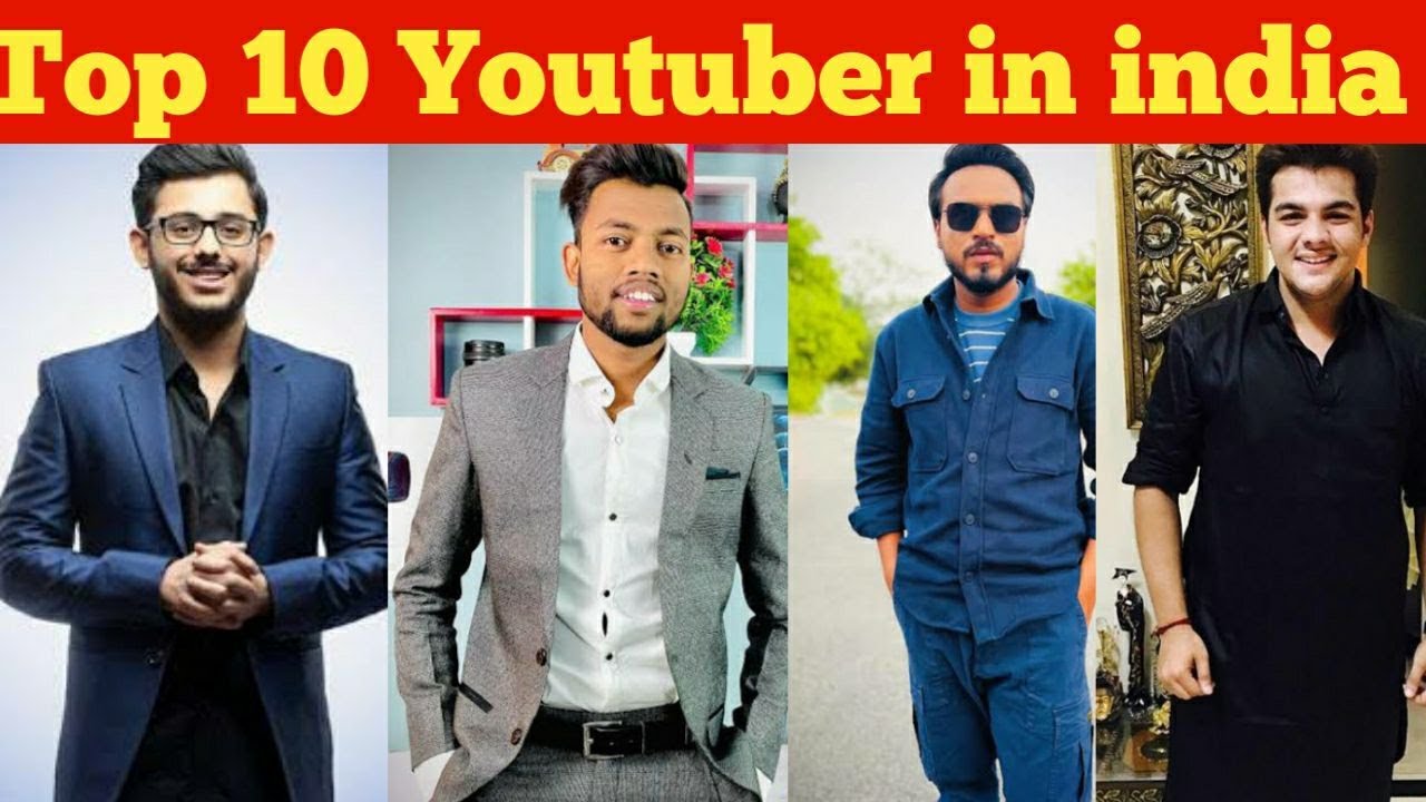 Top Youtuber in the india || Most-Subscribed YouTubers and Channels ...