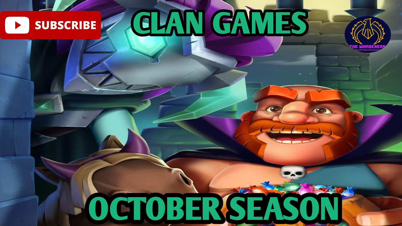 LIVE 27 OCTOBER SEASON CLASH OF CLANS INDONESIA CLAN GAMES DAY 6 - YouTube