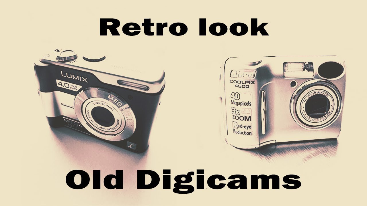 Street photography with vintage digicams - YouTube