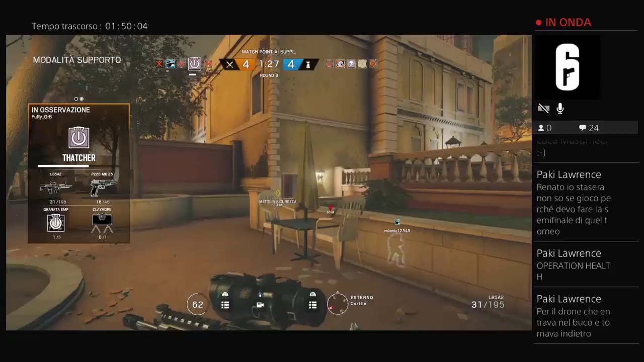 Rainbow six siege ranked operation health - YouTube