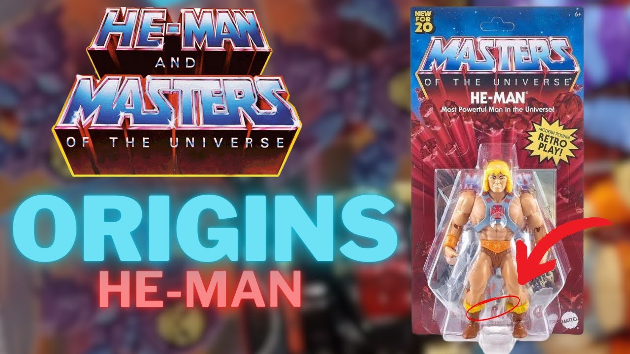He-Man ORIGINS: Unboxing nueva figura | Masters of the Universe ...