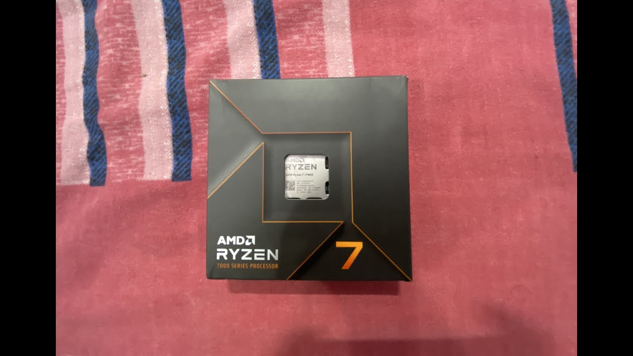 AMD Ryzen 7 7700X unboxing-testing - New Build Series Part Three #amd # ...