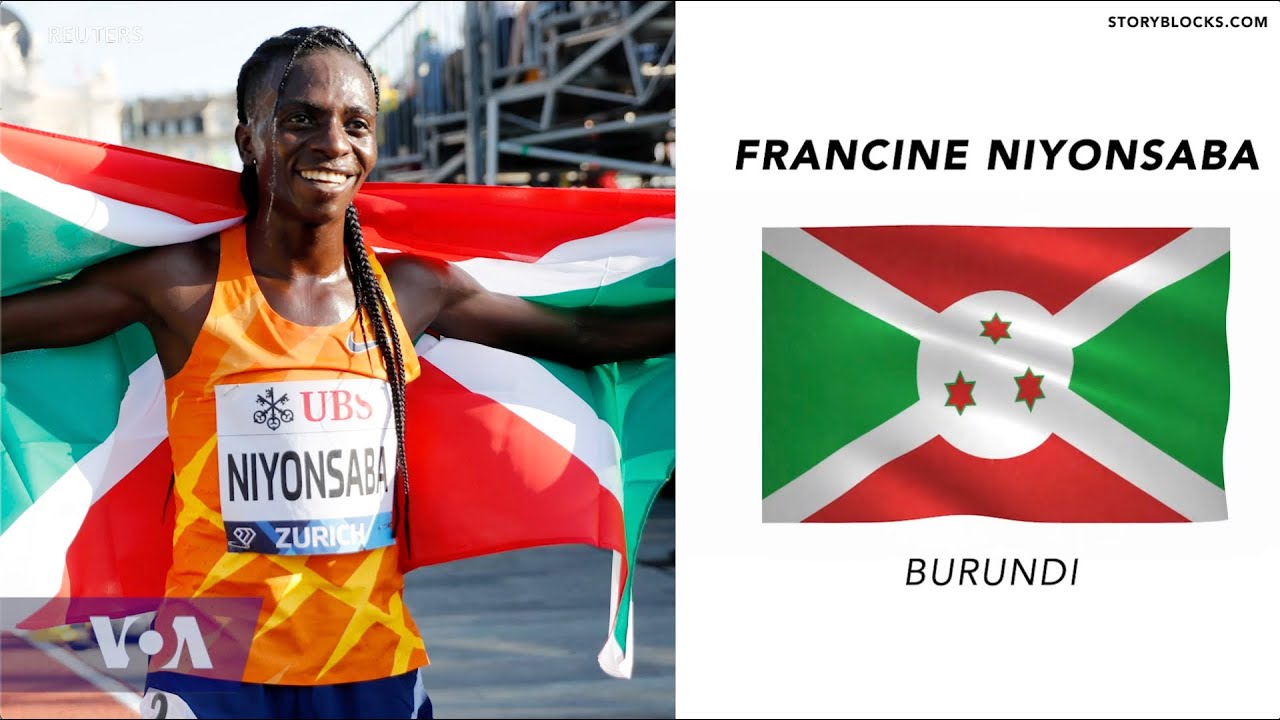 Francine Niyonsaba, African Olympic Runner Breaks World Records - YouTube