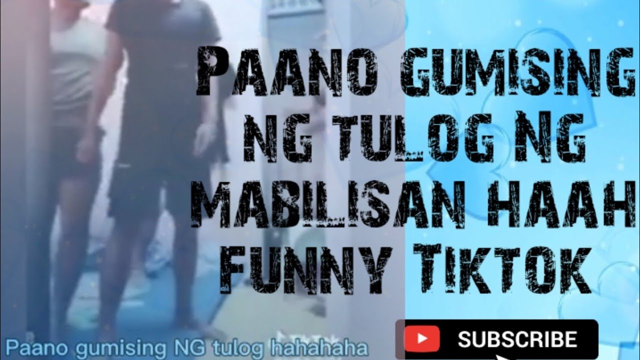Paano gumising NG tulog sa ibng paraan HahhahH ha laughptrip to 😃😃😃🤣🤣😁💗 ...