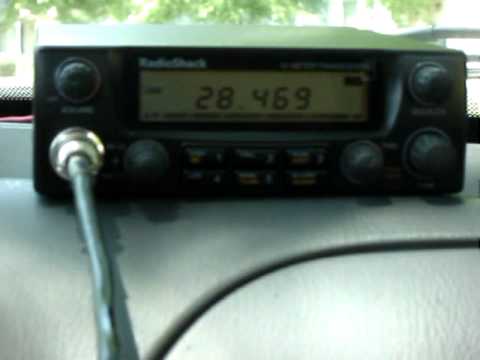 10m RadioShack HTX-10 Mobile SSB Field Day Contacts - YouTube