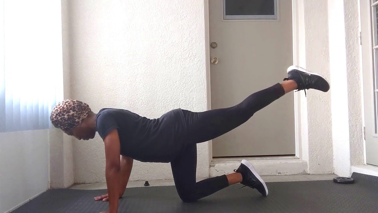 Reverse Leg Lift - YouTube
