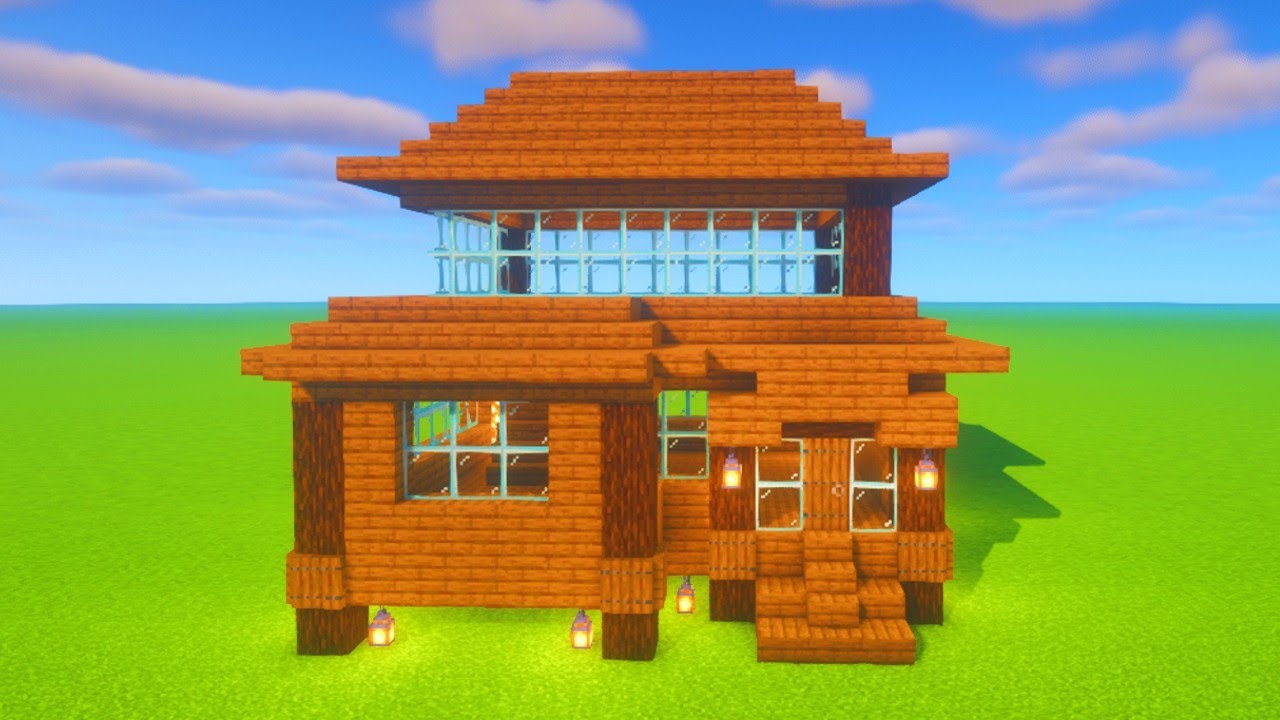 Minecraft Cozy Spruce House (Build Tutorial) - YouTube