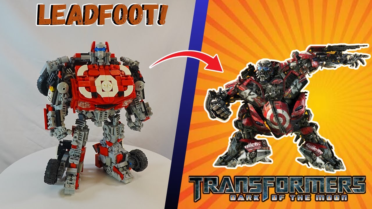Lego Transformers D.O.T.M Leadfoot V2.0 - YouTube