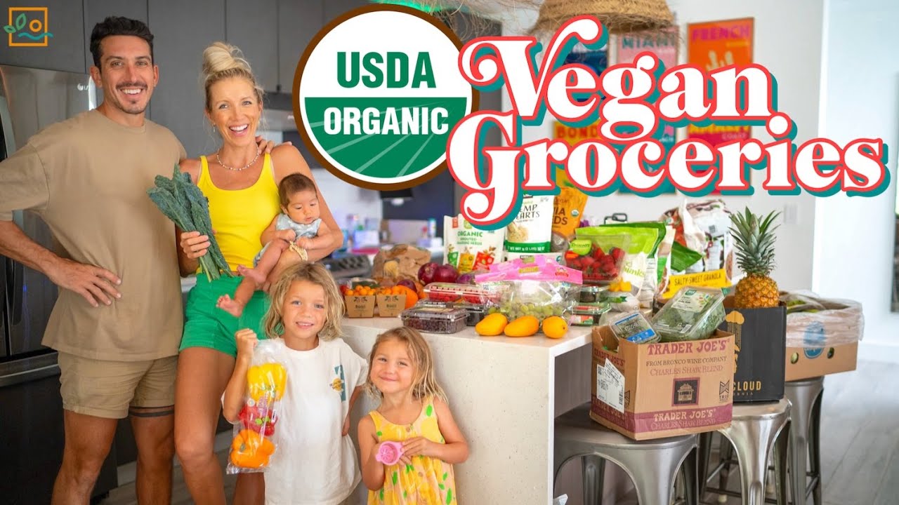 🌿 Epic Organic Vegan Summer Grocery Haul (Our 3 Favorite Stores) - YouTube