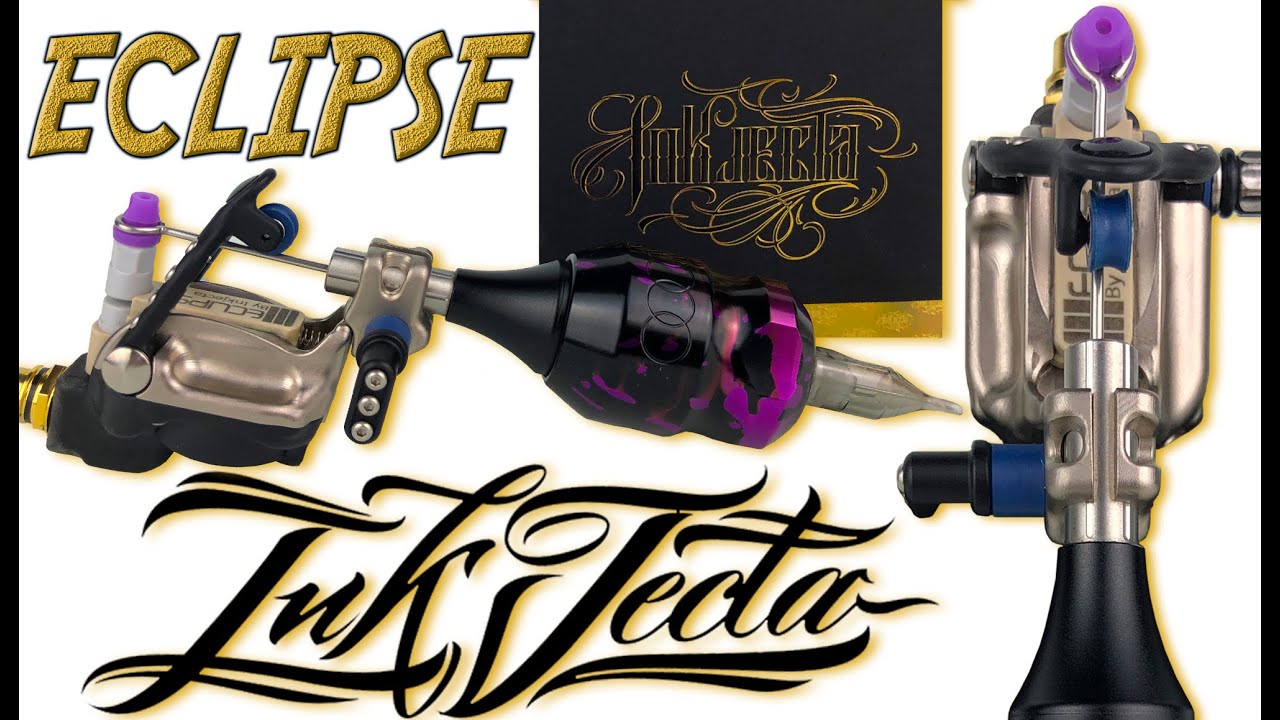 El NUEVO LOOK de la INKJECTA ECLIPSE !! Maquina Rotativa Tattoo - YouTube