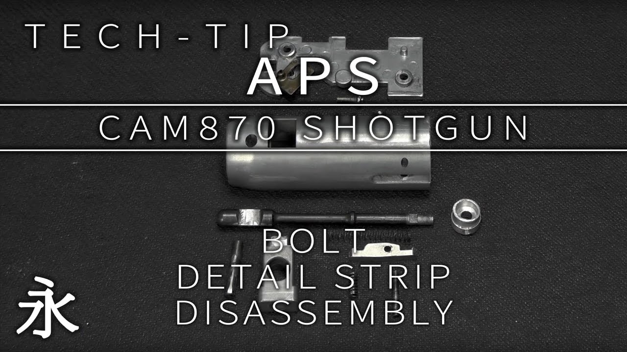 Tech-tip: APS CAM870 bolt detail strip/disassembly - YouTube
