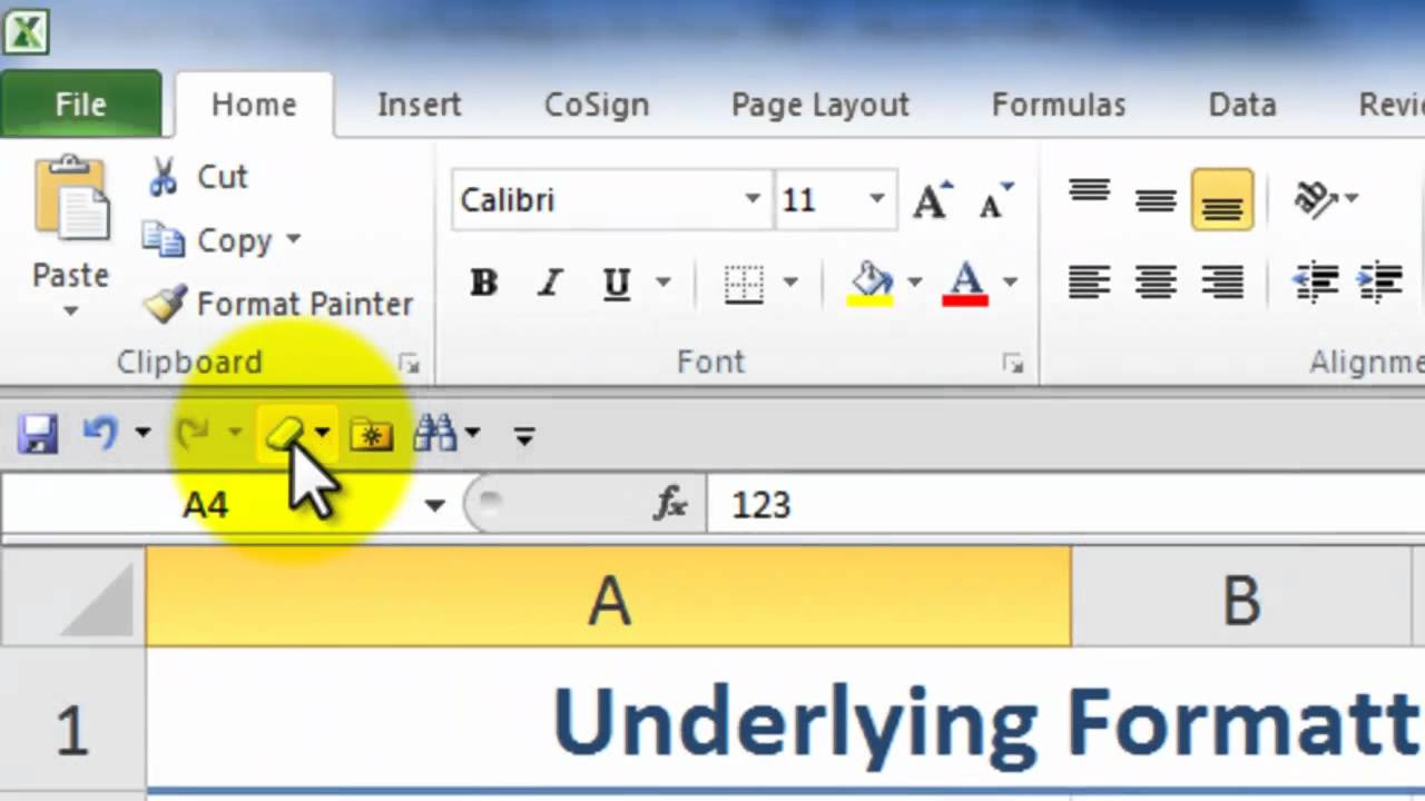 How To Clear Underlying Cell Formatting In Excel YouTube how-to-clear-underlying-cell-formatting-in-excel-youtube