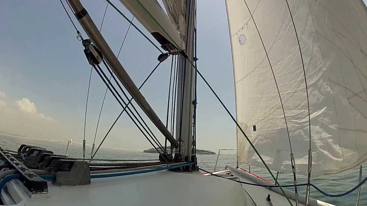 Buyukada Windless Sailing ! - YouTube