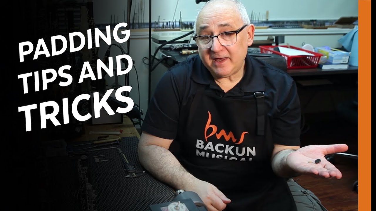 Clarinet Padding Tips and Tricks with Morrie Backun - YouTube