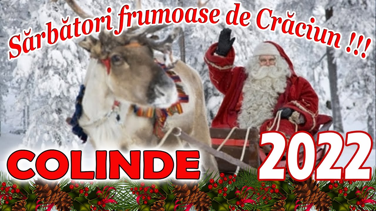 ️ Sara mandra de Craciun 🎅🎄⛄ Colaj colinde traditionale din Maramures 🔔 ...