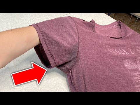 How to Remove Armpit Stains from Clothes | Easy Hack