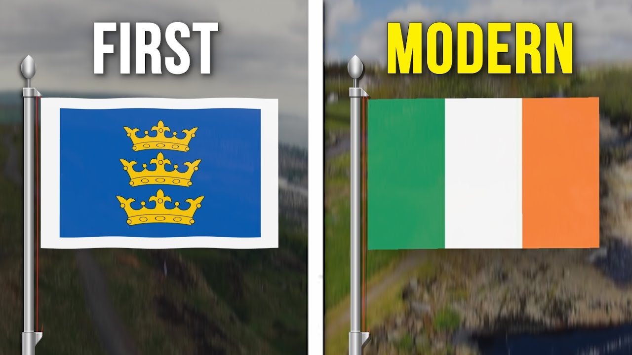 The first flag of the country VS Modern | Historical flags - YouTube
