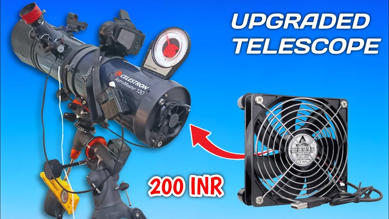 Upgrade your Telescope \ Homemade - YouTube