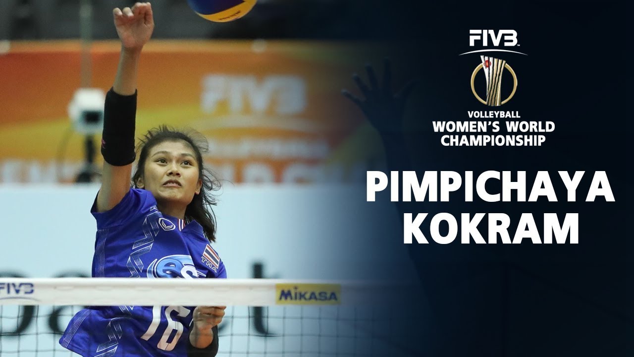 Pimpichaya Kokram (พิมพิชยา ก๊กรัมย์) | Thailand Women Volleyball World ...