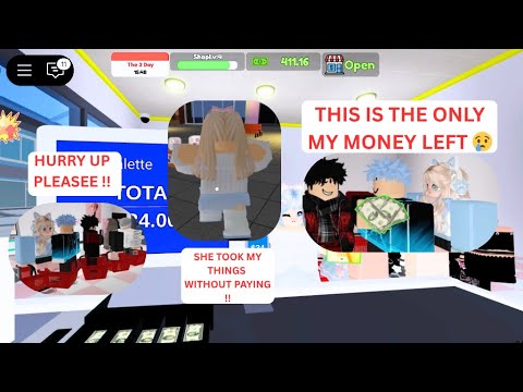 IM WORKING 4 DAYS STRAIGHT WITHOUT REST ‼️‼️ | MAKEUP STORE SIMULATOR ...
