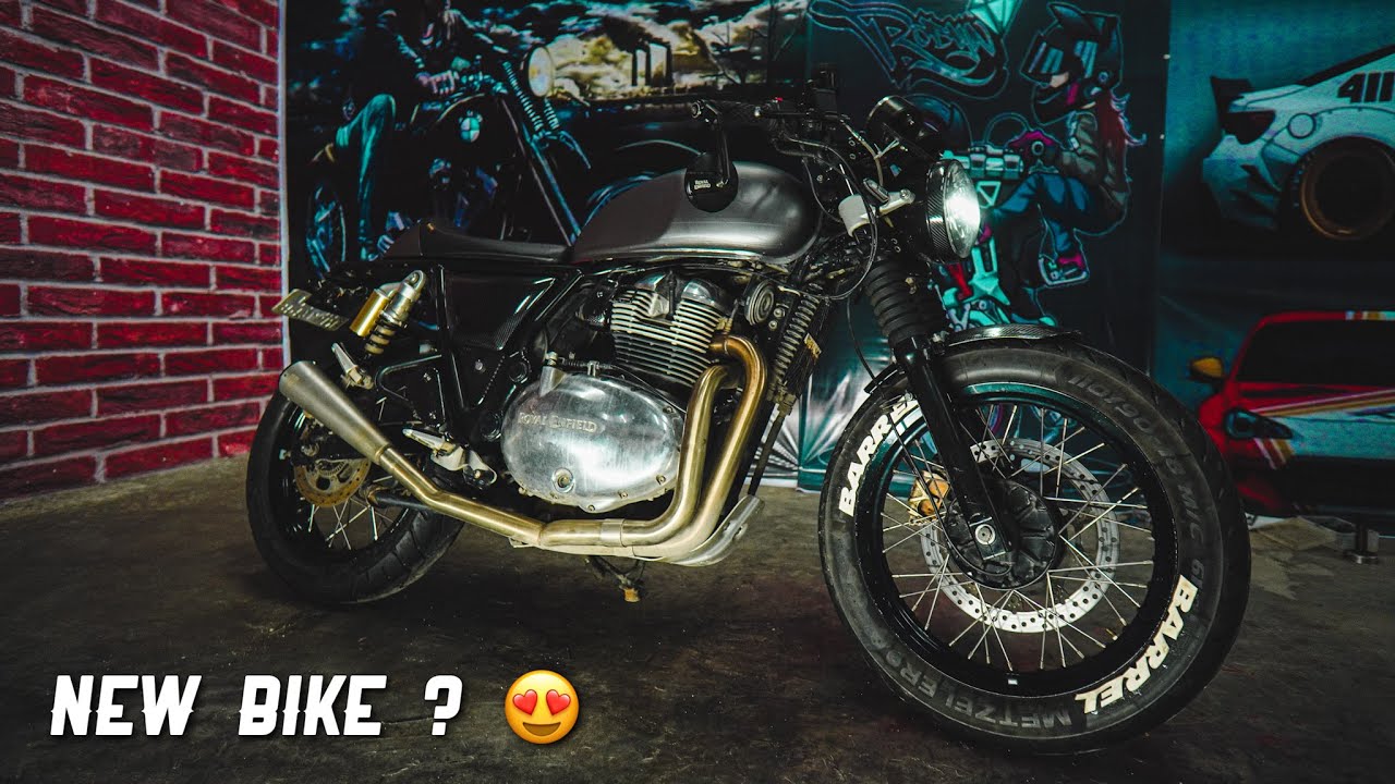 Finally Continental GT 650 ka New Wrap 🥵😱 Dark Mode - YouTube