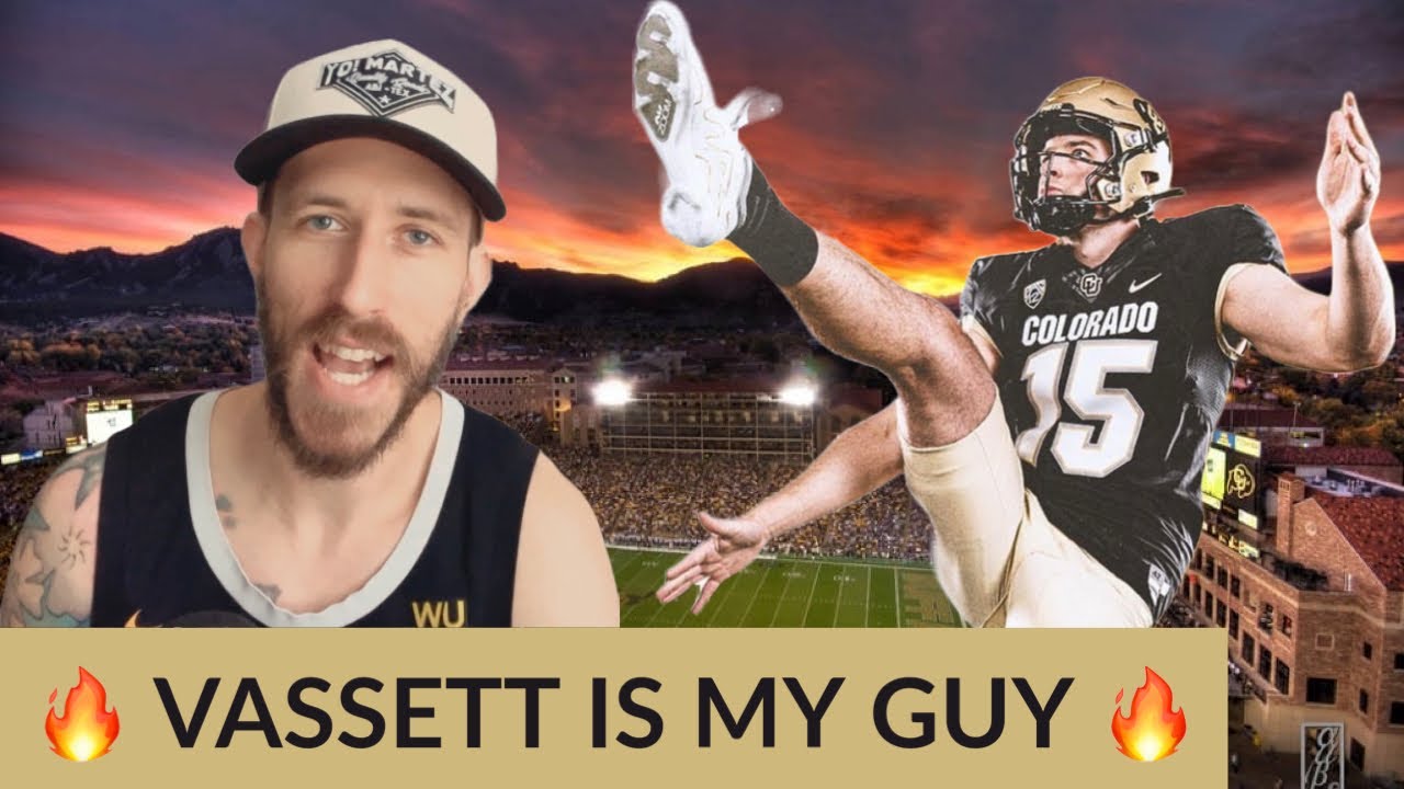Don’t Sleep on PUNTER Mark Vassett! | Colorado Football | Coach Prime ...