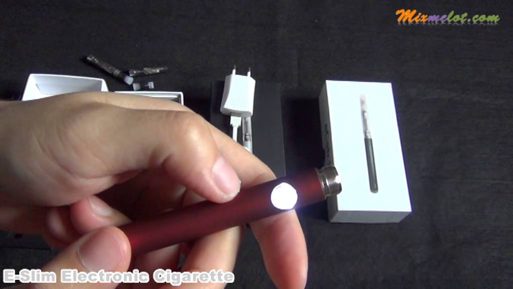 E-Slim 360mAh Electronic Cigarette with 1.0ml Three Cotton Wicks ...