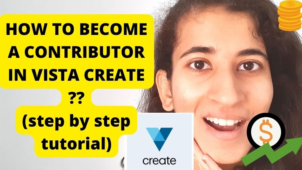 HOW TO BECOME A CONTRIBUTOR IN VISTA CREATE??( step by step with ...