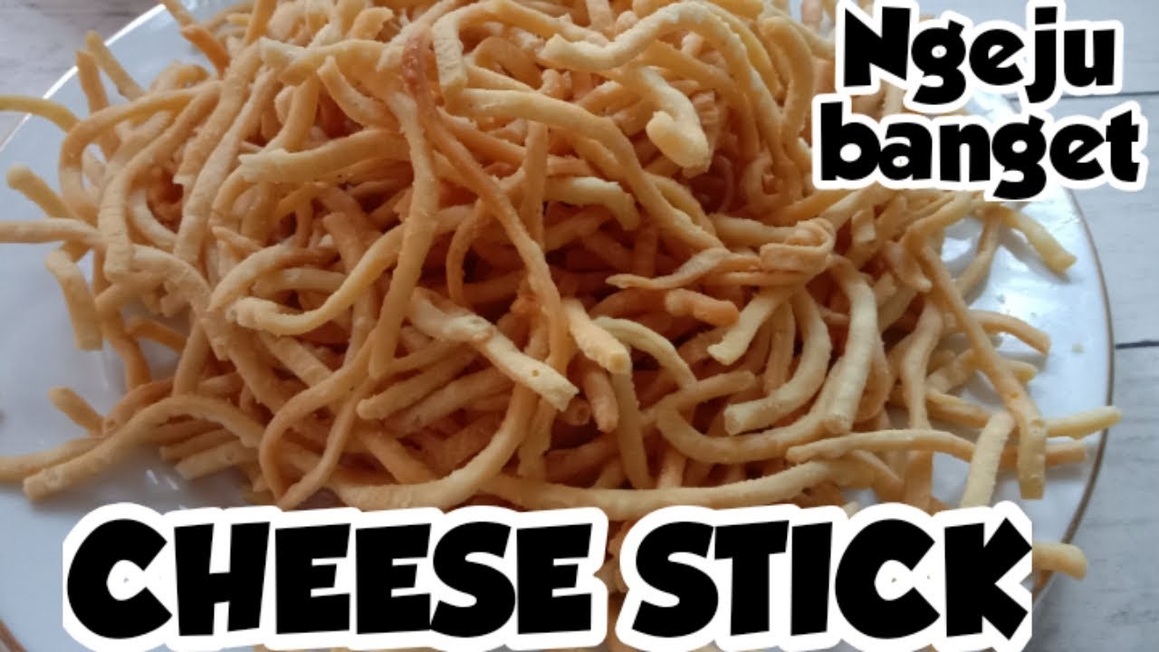 Resep cheese stick keju edam renyah - YouTube