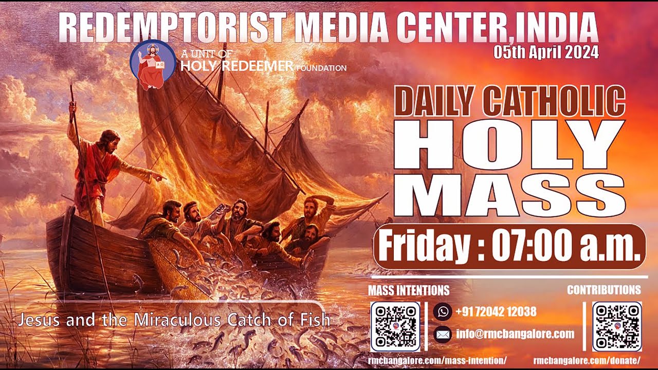 Catholic Holy Mass - 5th April 2024, Friday - YouTube