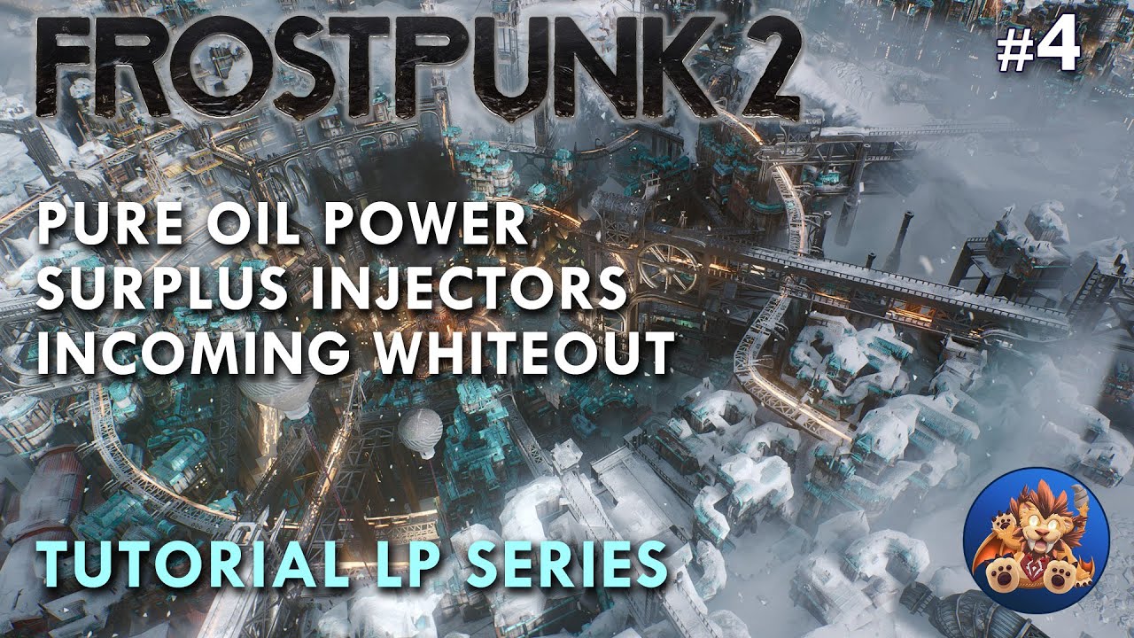 Frostpunk 2 - Pure Oil Power - Surplus Injectors - Incoming Whiteout ...
