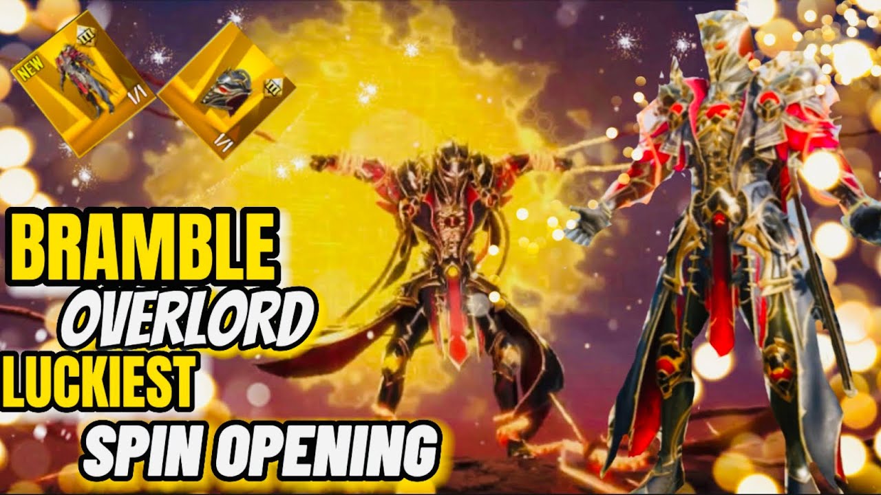 CRATE OPENING LUCKIEST| BRAMBLE OVERLORD#eastorwestraajisthebest# ...