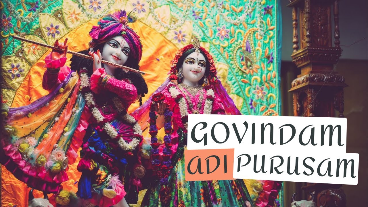 Darshan Aarti | Govindam adi purusham | ISKCON - YouTube