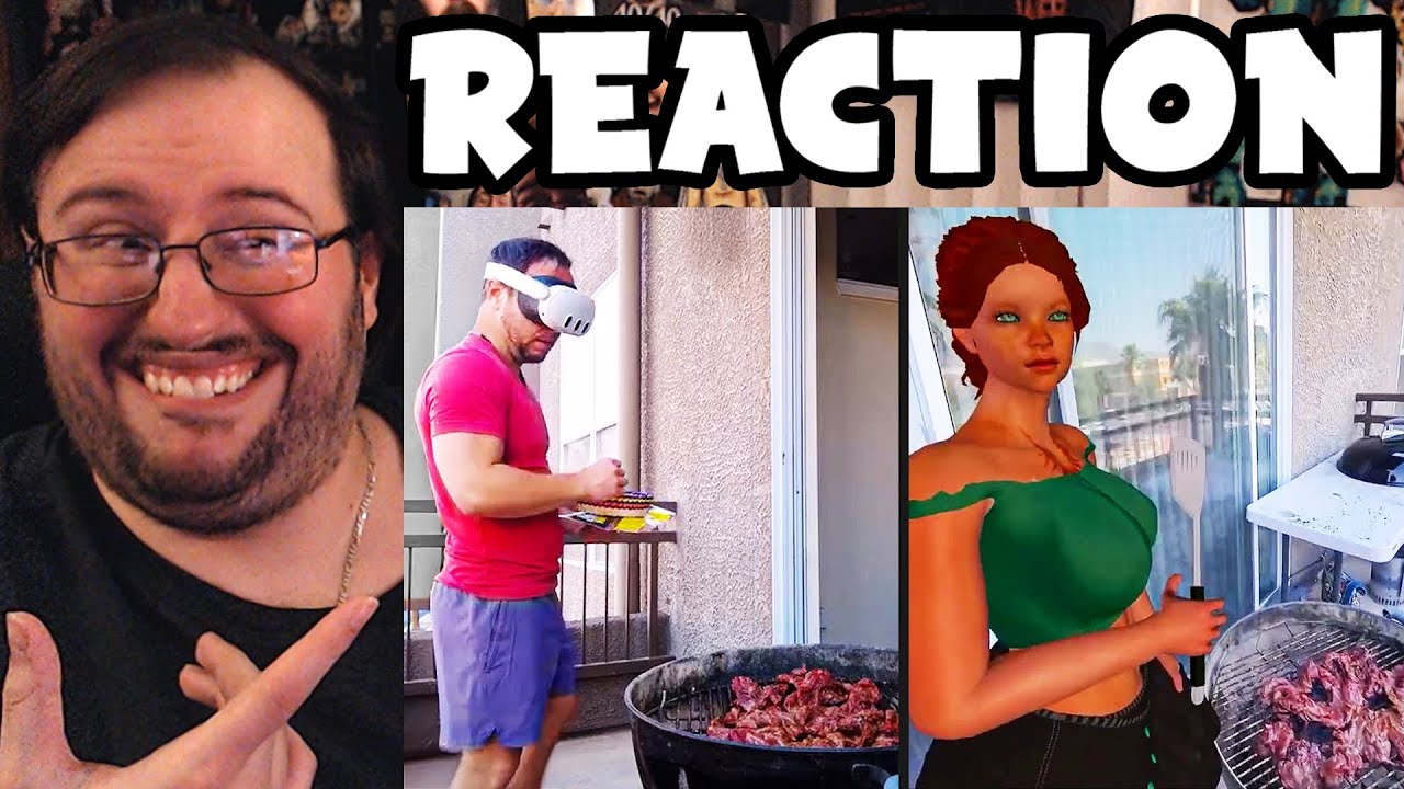 Gor's "VR Has Gone Too Far by Daily Dose of Gaming" REACTION - YouTube