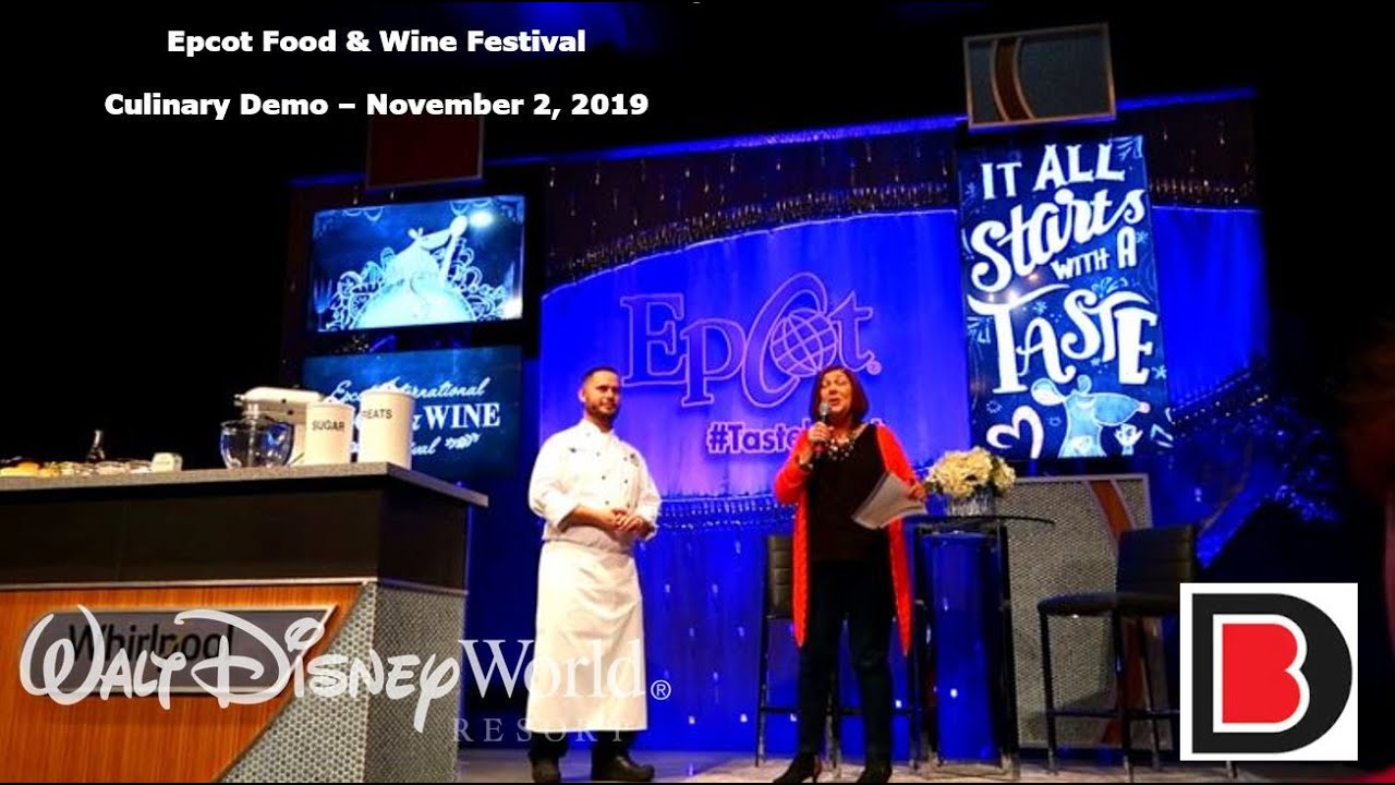 What Is An Epcot Food & Wine Culinary Demonstration Really Like ...