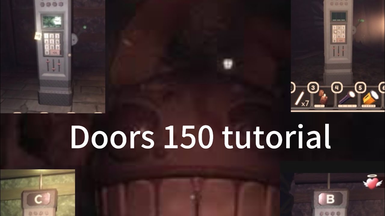 How to beat doors room 150 floor 2 (OUTDATED) - YouTube