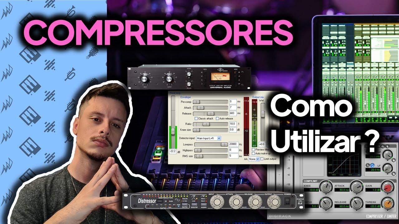 COMO UTILIZAR UM COMPRESSOR E SEUS PARÂMETROS ? | Dicas de Mixagem ...