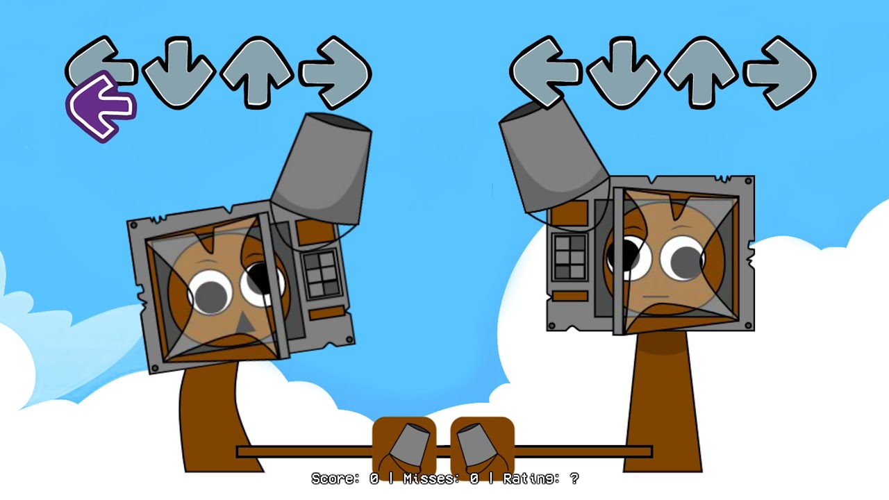 [SWAP] FNF Sprunki OC Microwave ALL Phases Sings Pony Girl (Incredibox ...