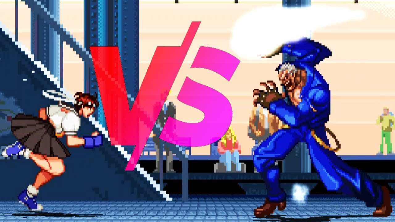 Sakura Kusagano VS Kuando Mugen Street Fighter VS Rotten Core - YouTube