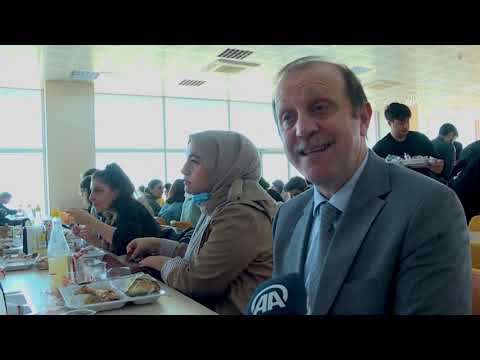TRABZON  KTÜ'de öğrenciler bir öğün yemeğe 4 lira ödüyor