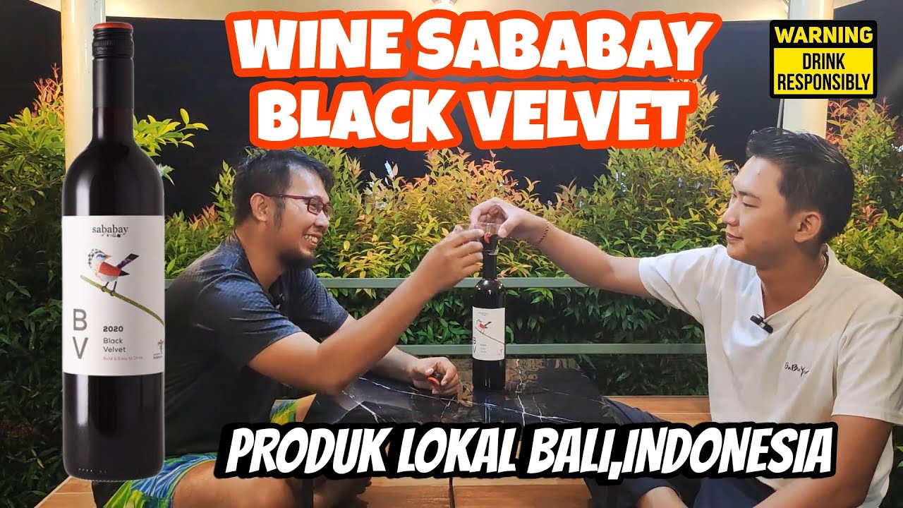 REVIEW SABABAY BLACK VELVET WINE - YouTube