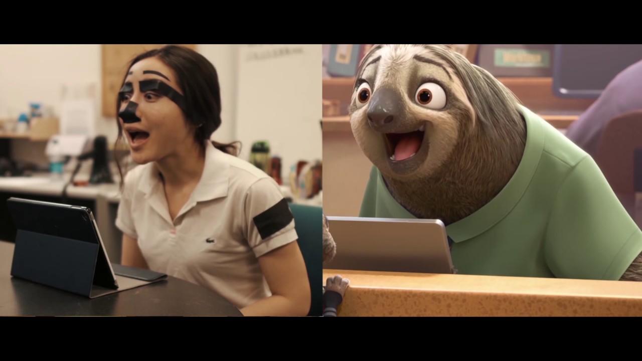 Zootopia dmv cosplay 模仿 动物总动员 - YouTube