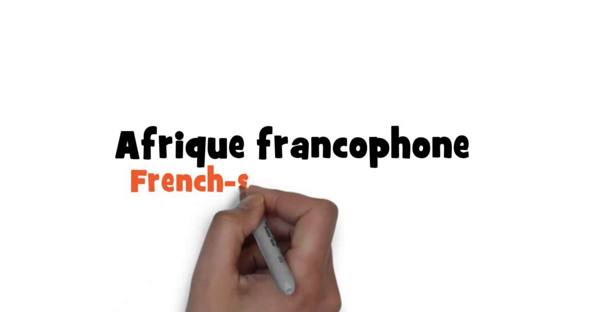 How to write French speaking Africa in French - YouTube