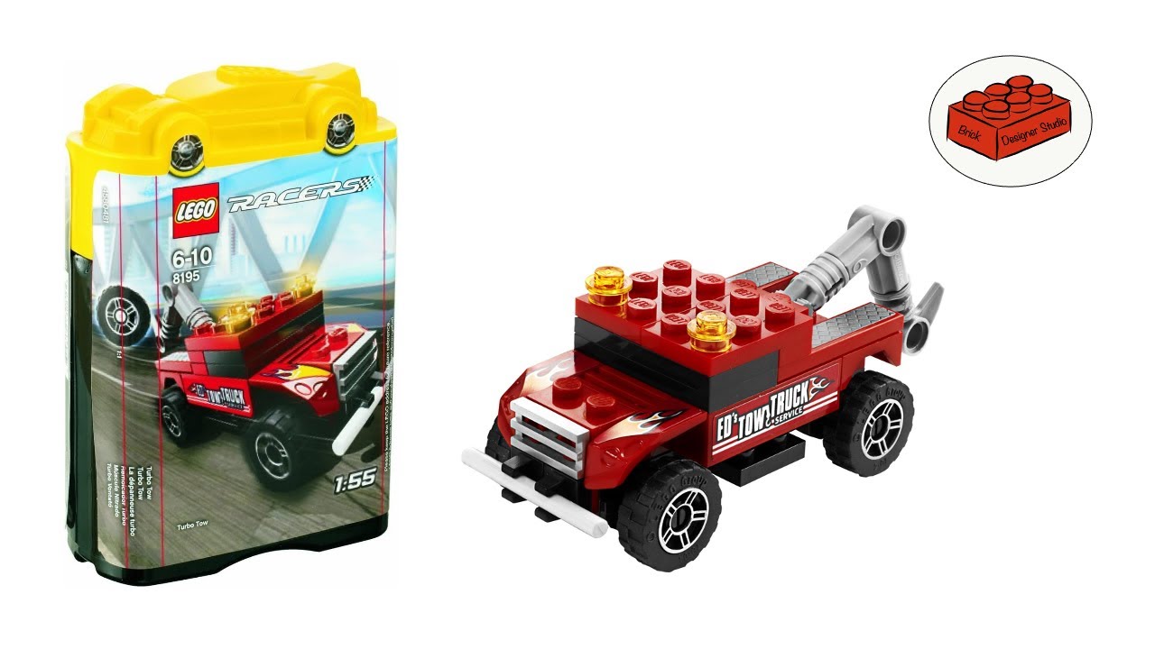 LEGO Racers Turbo Tow (8195) instruction - YouTube