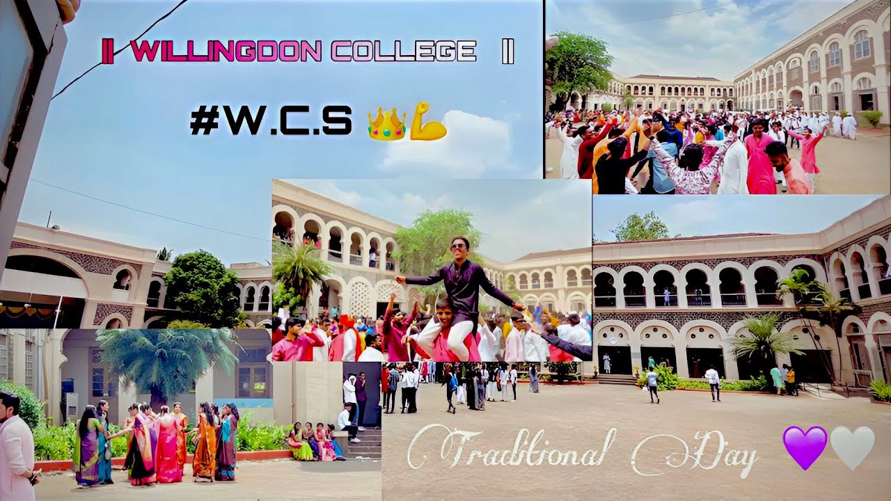 Willingdon College || Traditional Day || 2k23 ️‍🔥👑 || Aryan_Vlogs15 ...
