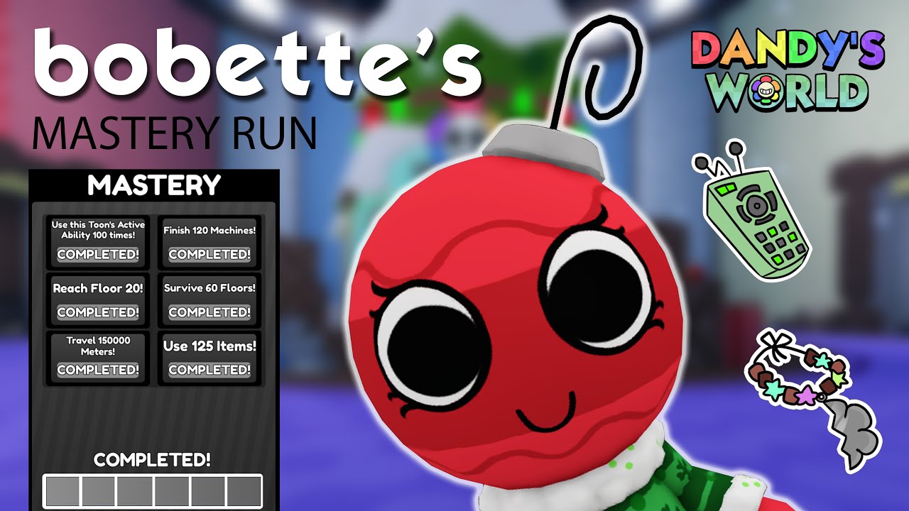 Doing Bobette's mastery #dandysworld #bobette #roblox - YouTube
