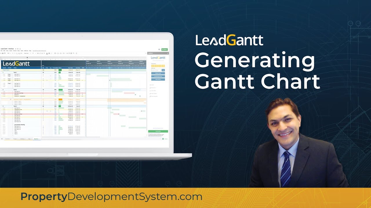 Generating Dynamic Gantt Chart In Google Sheets - YouTube